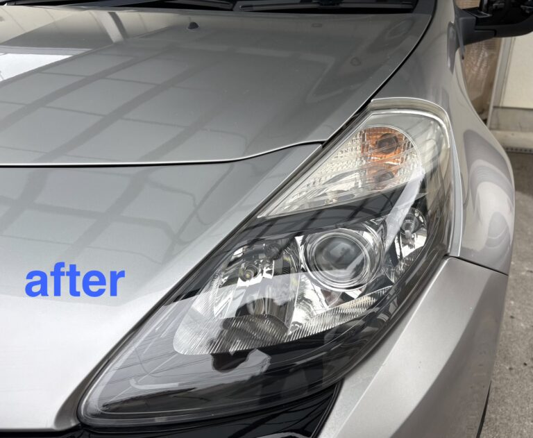 RENAULT LUTECIA ヘッドライト再生研磨＋プロテクションフィルム | Ridream(ライドリーム)